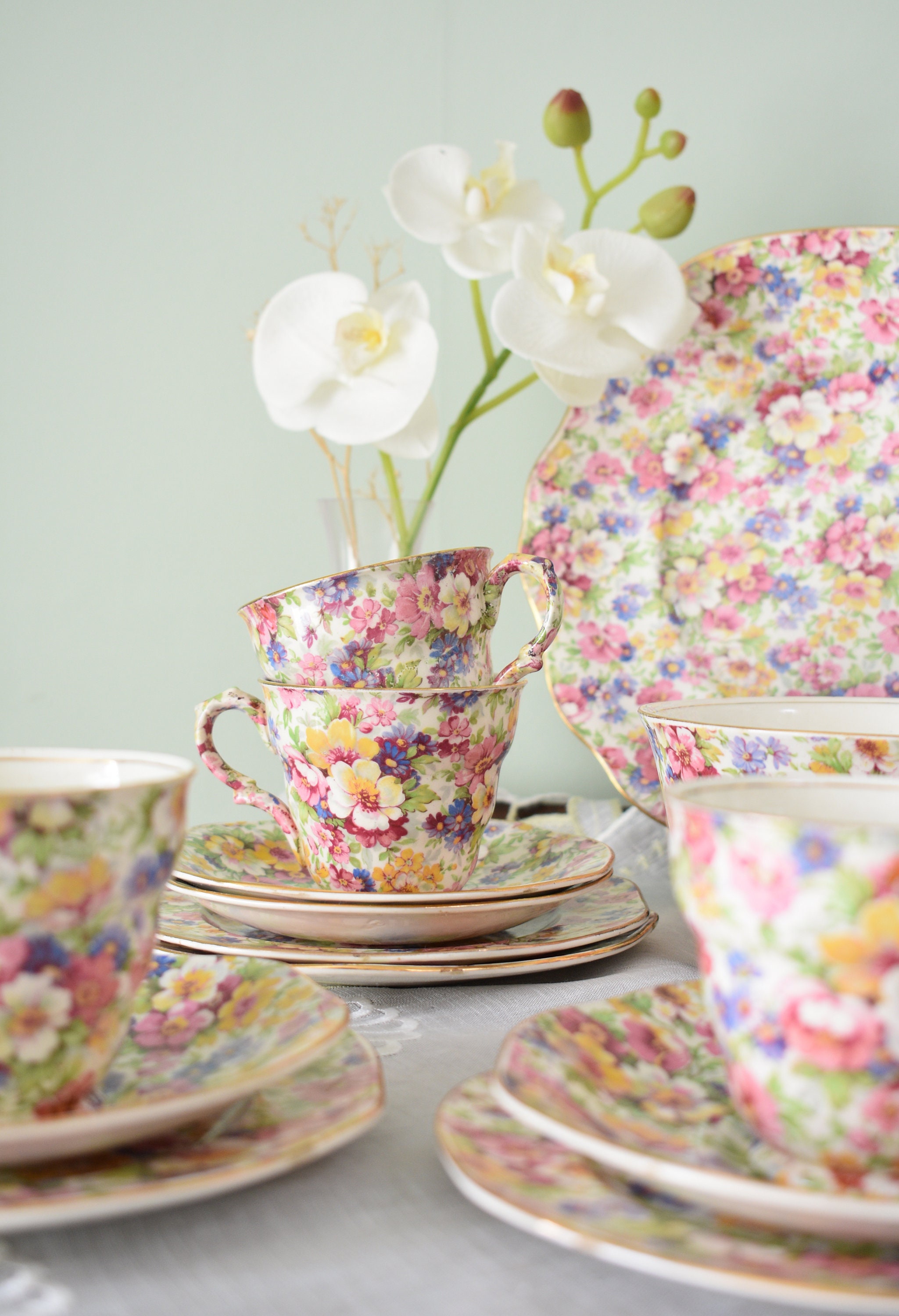 Rare Vintage James Kent Fenton Du Barry Pattern C1936 Bone - Etsy UK