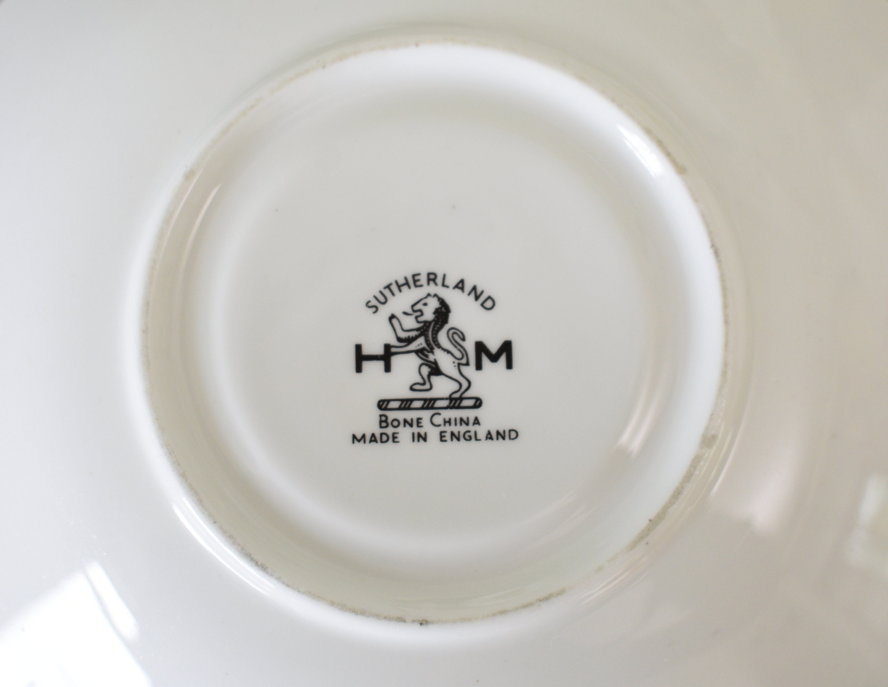 H&M Sutherland in Matt Black and Gold Filigree Tea Cup , Saucer and ...