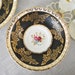 H&M Sutherland in Matt Black and Gold Filigree Tea Cup , Saucer and ...