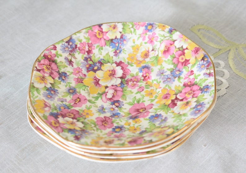 Replacement Vintage James Kent Fenton Du Barry 4 X Saucer - Etsy