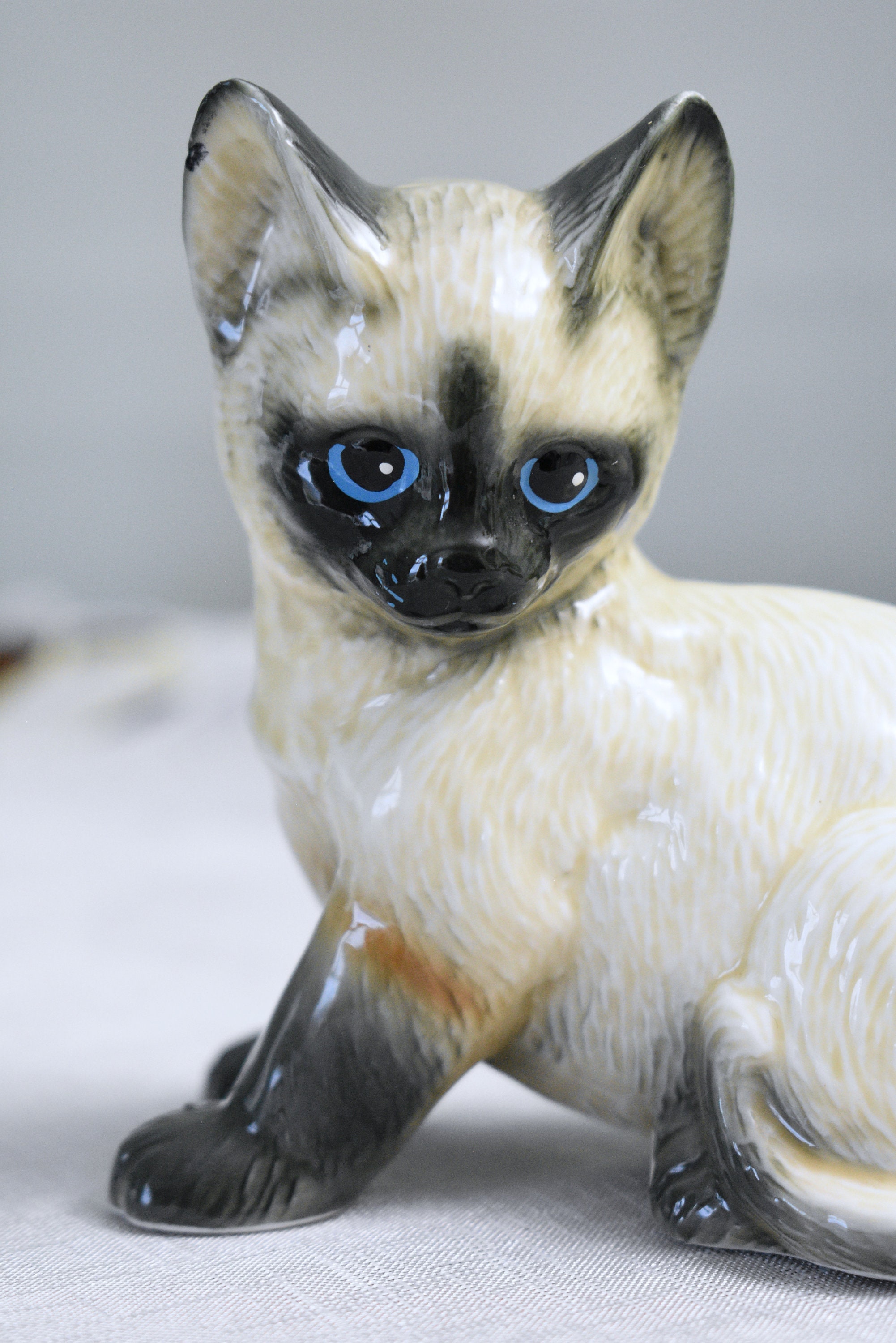 Vintage the Leonardo Collection Cat Fine Bone China Ornament - Etsy