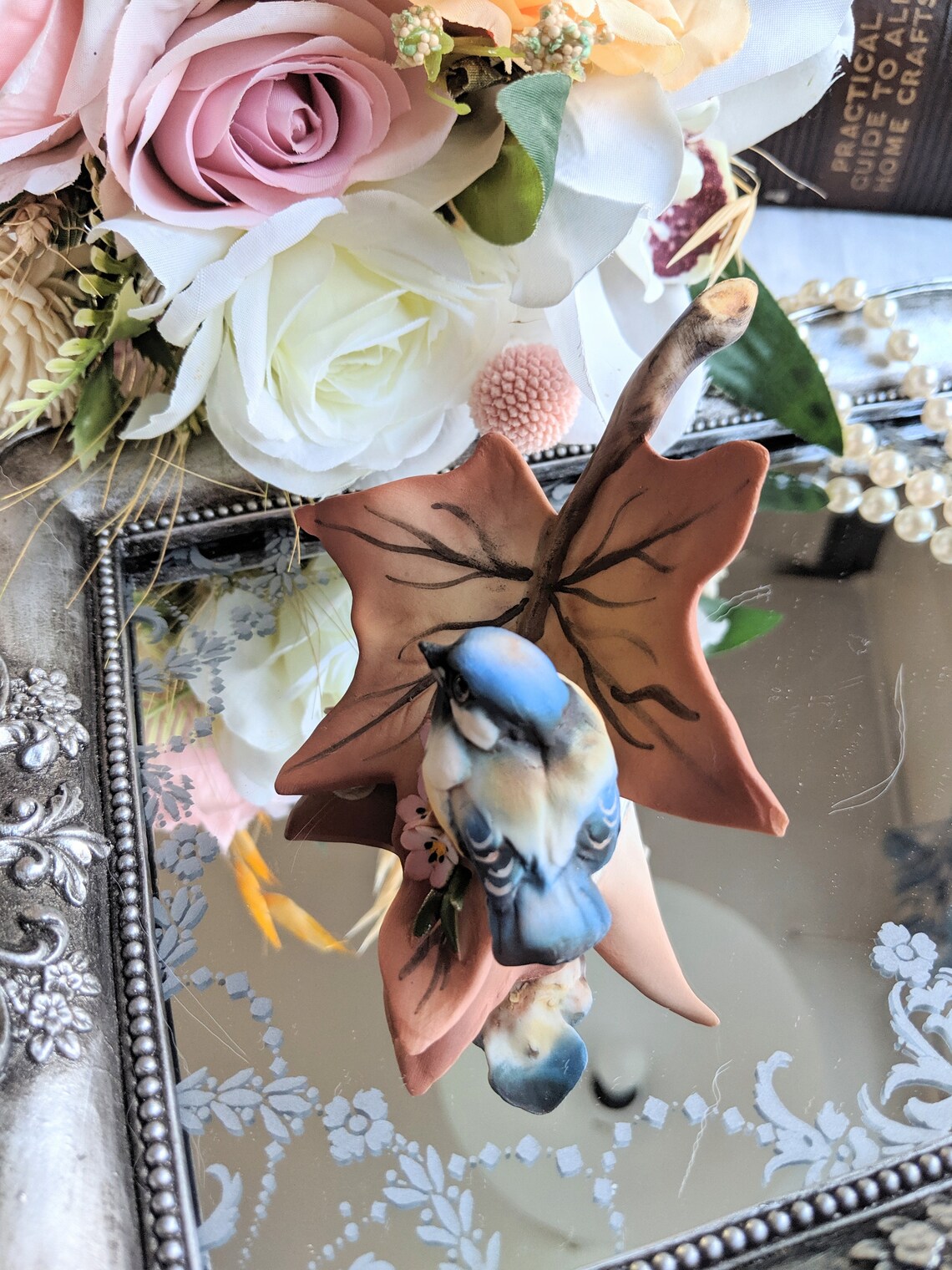 Delightful Vintage Capodimonte Fine Figurines Blue Bird on | Etsy