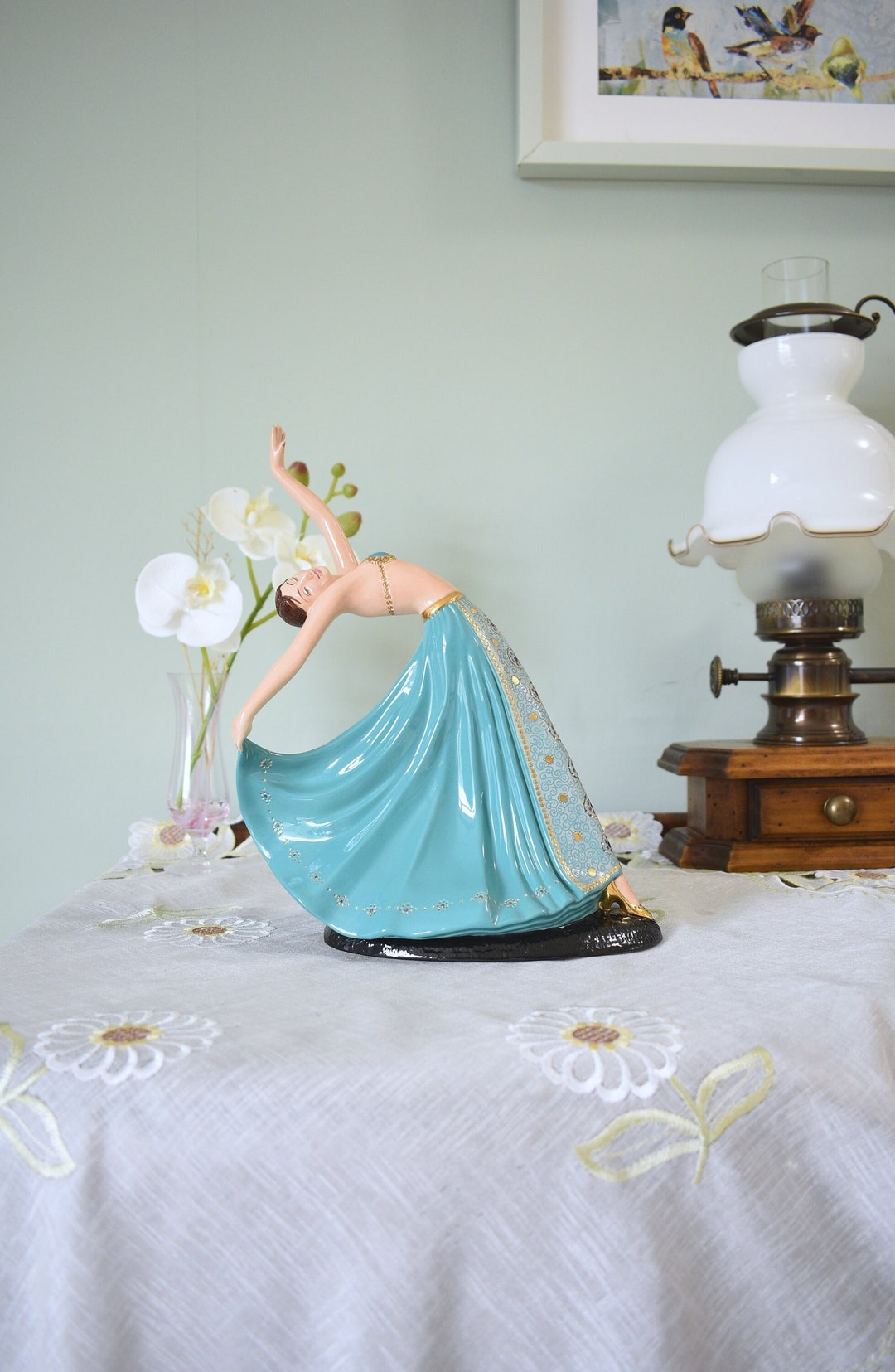 Rare Fielding's Crown Devon Art Décor Figurine "the Dancer ...
