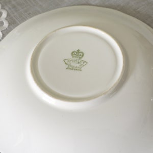 Vintage Aynsley Cobalt Blue Rose Swag in Corset Shape, Code 05028 ...