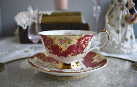 Vintage Elizabethan Staffordshire Balmond Fine Bone China - Etsy