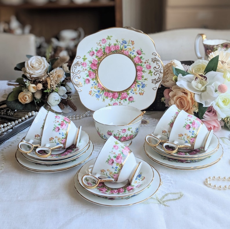 Rare and Pretty H&M Sutherland Country Garden Series Bone | Etsy