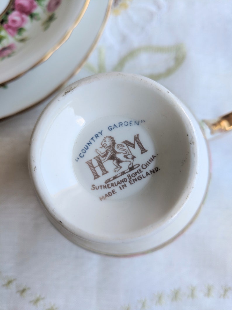 Rare and Pretty H&M Sutherland Country Garden Series Bone - Etsy