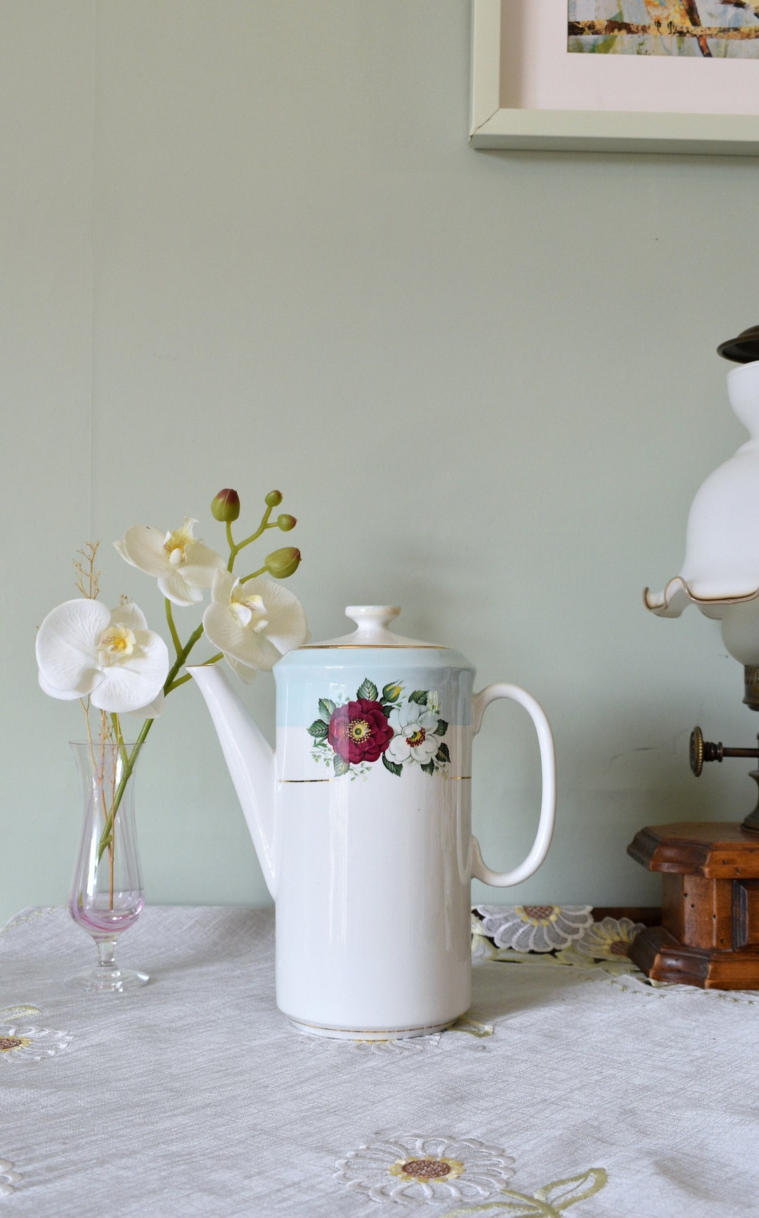 Vintage Retro Satin R.T With Alfred Clough Co.,ltd Staffordshire in ...