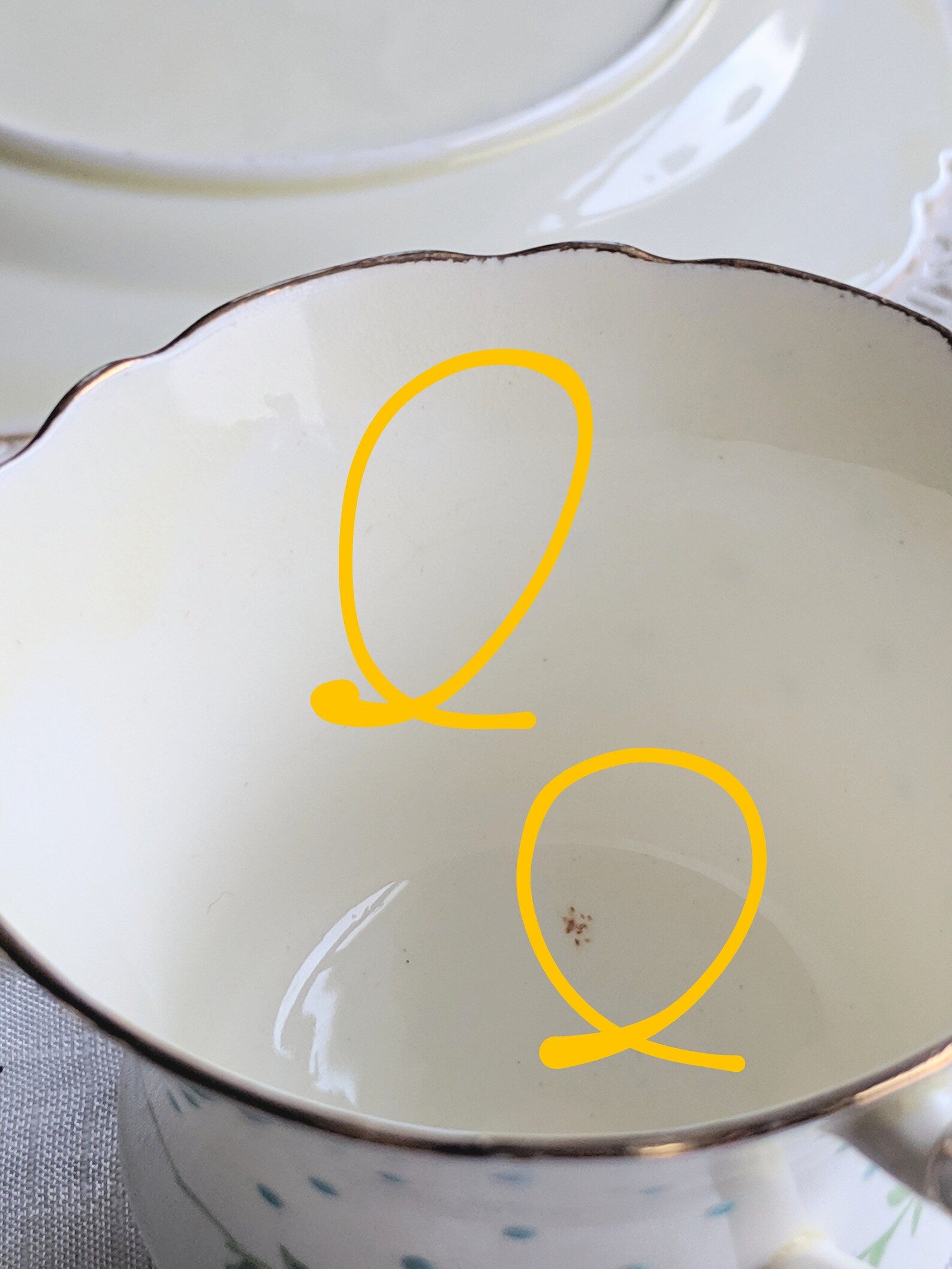 Rare Vintage Royal Paragon Art Deco Hand Decorated Polka dots | Etsy