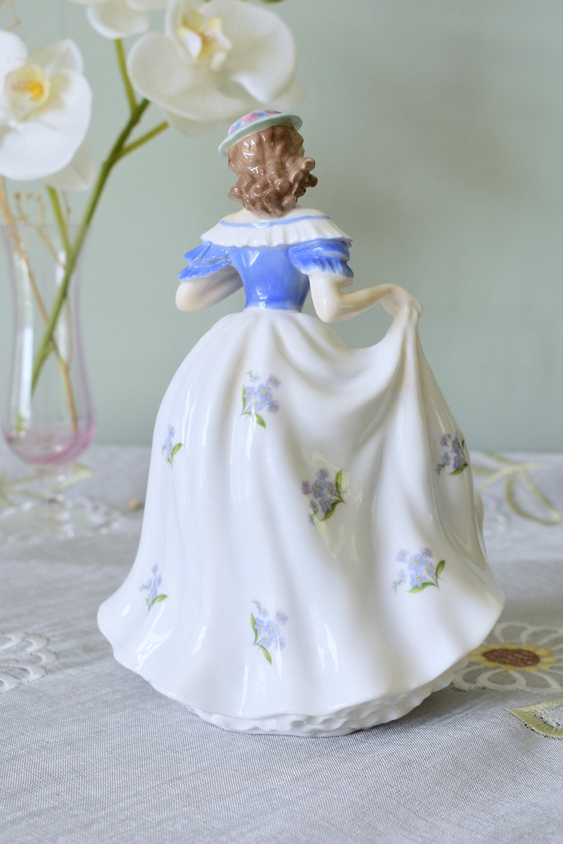 Vintage Royal Worcester sweet Forget Me Not - Etsy UK
