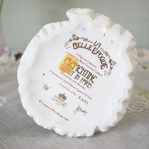 Vintage Coalport Clementine Debut in Paris Number 2497 Figurine Limited ...