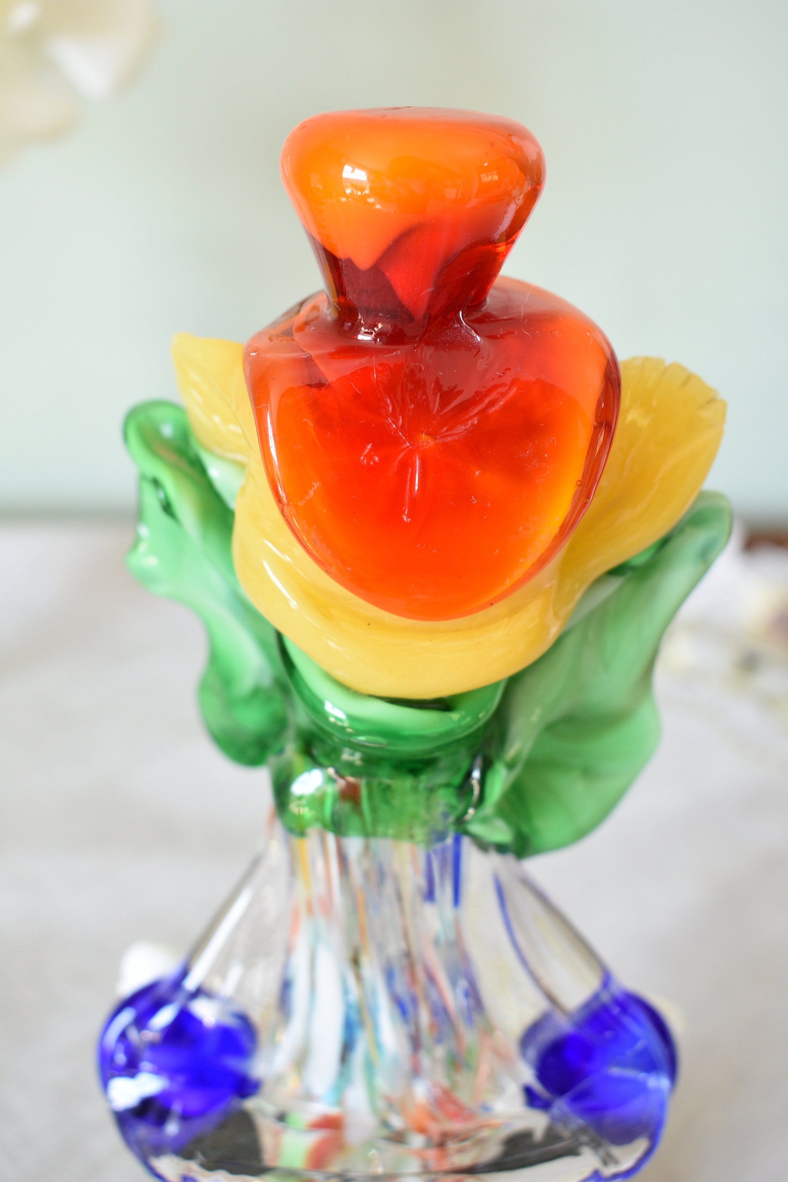 Marano Clown Franco Toffolo Clown Hand Made Glass Glass - Etsy