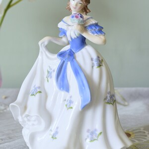 Vintage Royal Worcester "sweet Forget Me Not " No.1237 in Limited ...