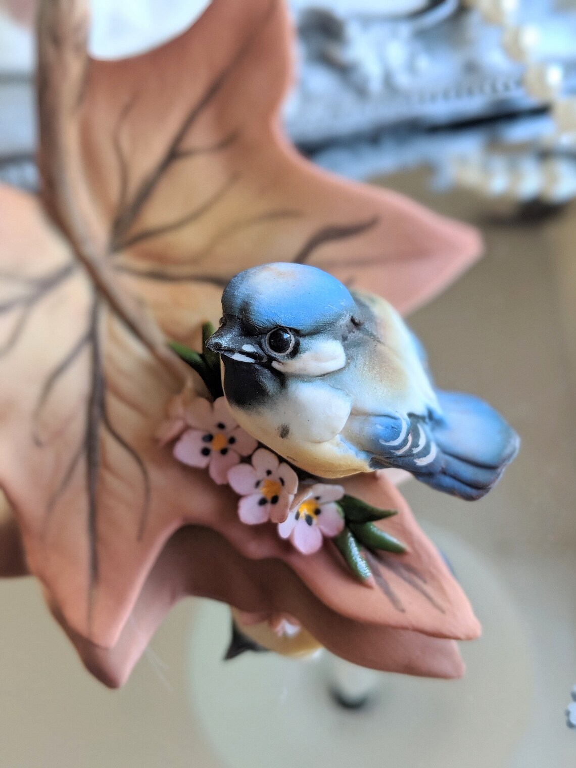 Delightful Vintage Capodimonte Fine Figurines Blue Bird on | Etsy