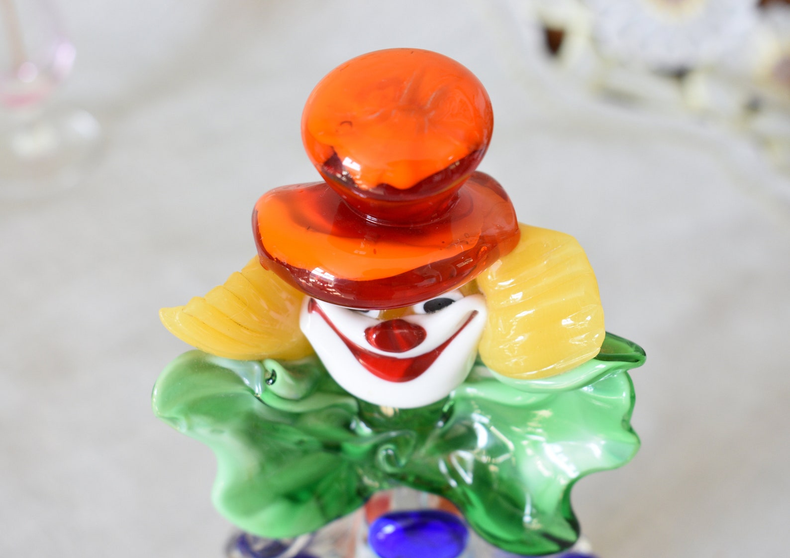 Marano Clown Franco Toffolo Clown Hand Made Glass Glass - Etsy