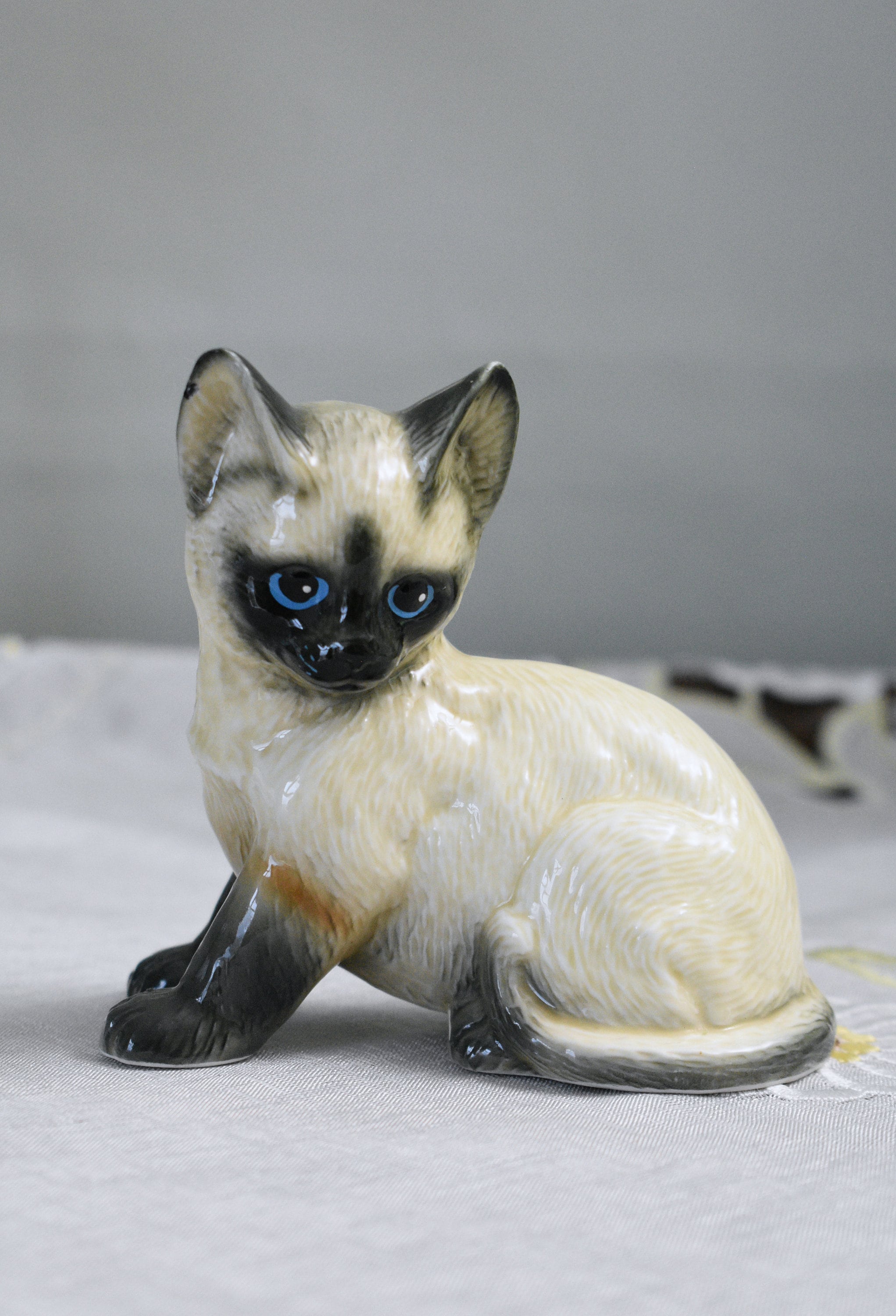 Vintage the Leonardo Collection Cat Fine Bone China Ornament - Etsy
