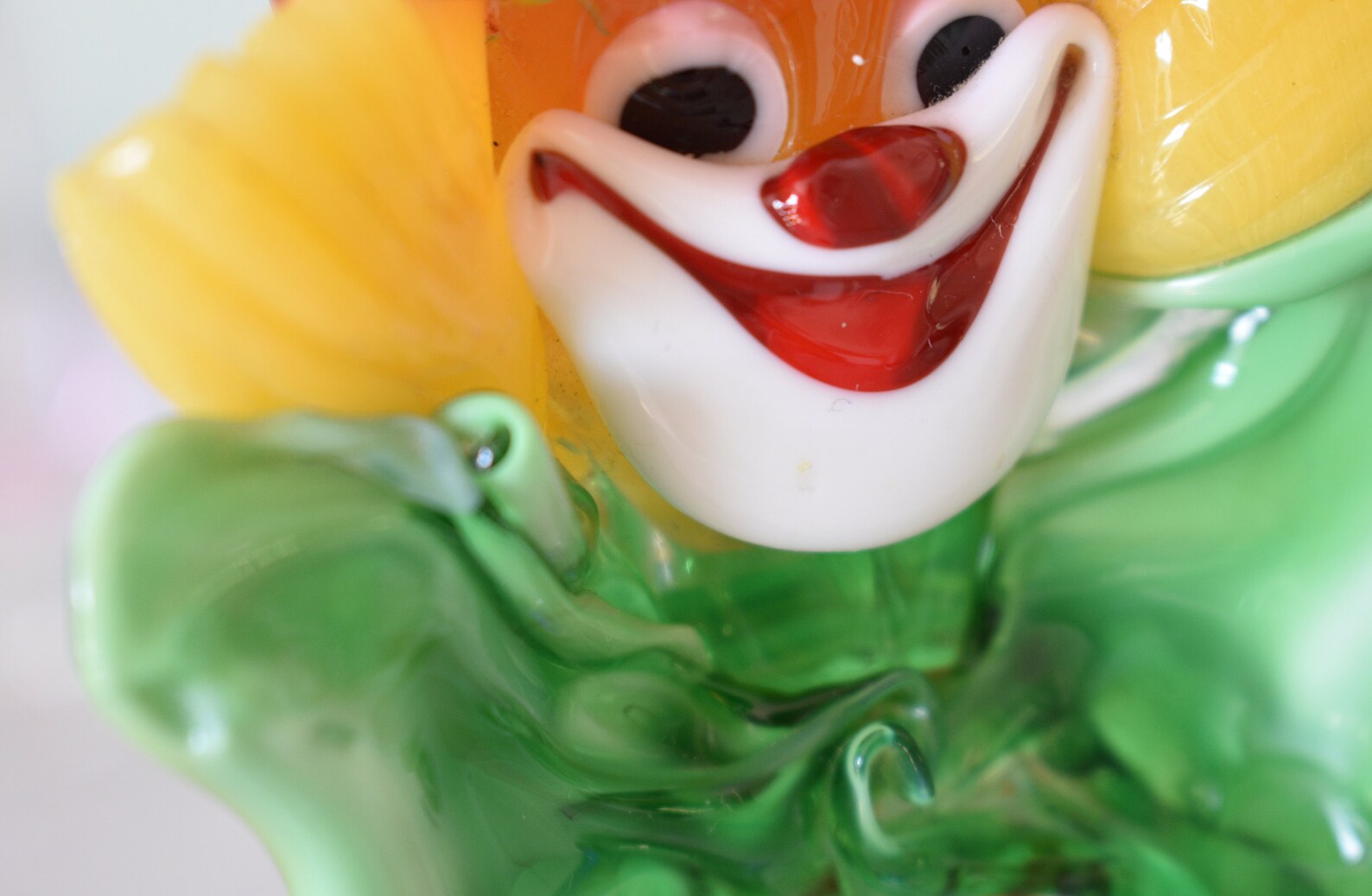 Marano Clown Franco Toffolo Clown Hand Made Glass Glass - Etsy