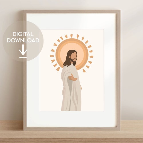 Jesus Christ Hand Outreached Print Digital Download - Etsy