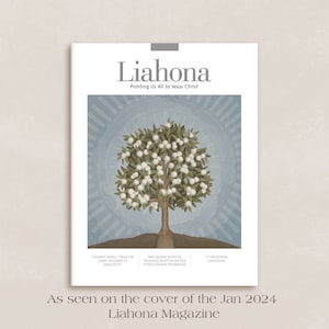 The Tree of Life - Liahona Cover - PHYSICAL Print - Etsy