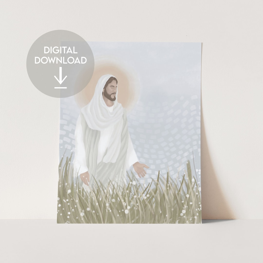 Savior Redeemer - Christian Art - LDS - Digital Download - Etsy