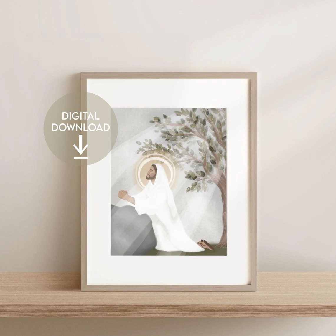 Know That I Am With You Christian Art LDS Digital - Etsy