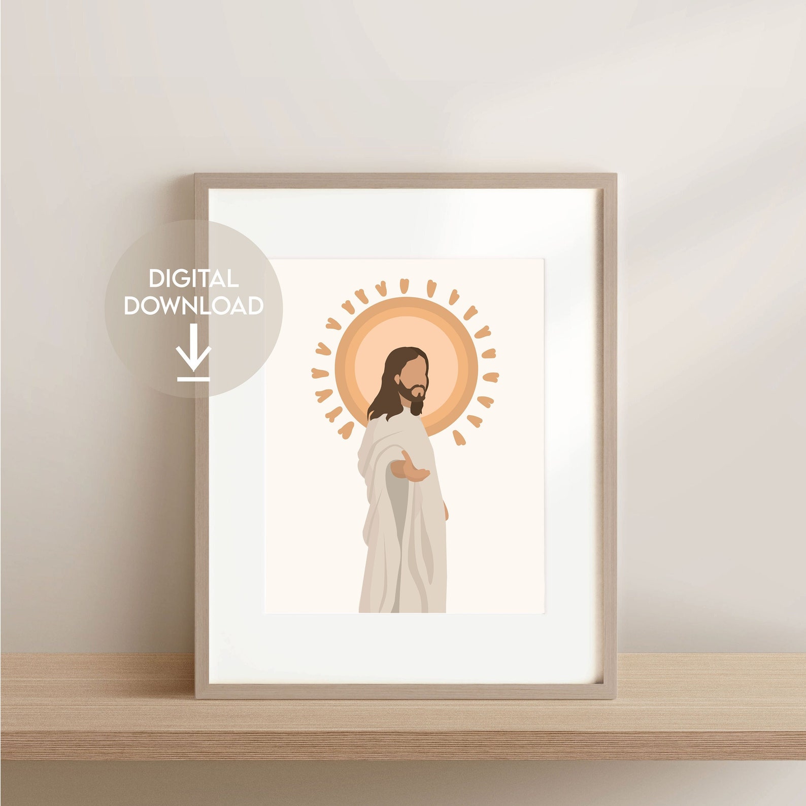 Jesus Christ Hand Outreached Print Digital Download - Etsy