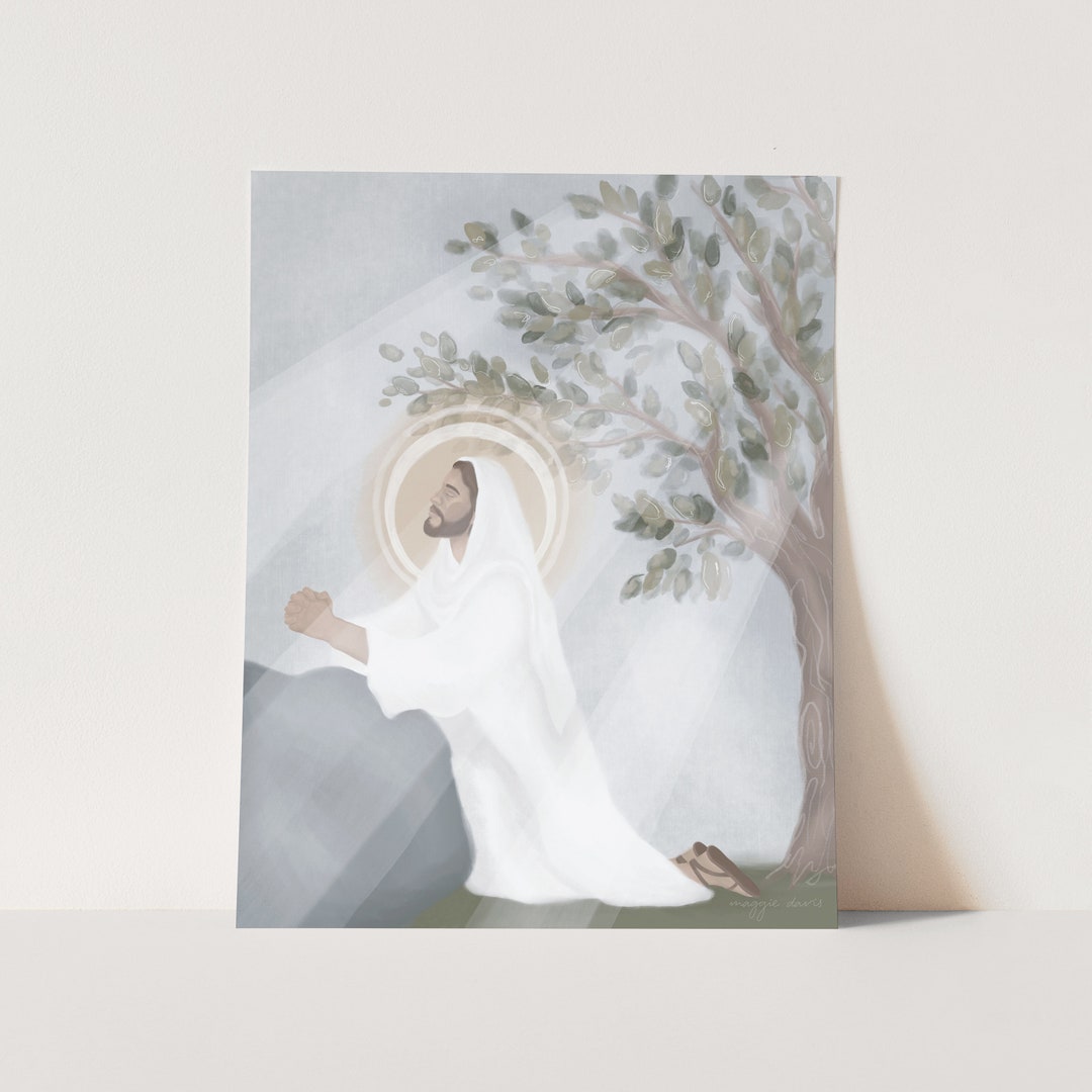 Know That I Am With You - Christian Art - LDS - PHYSICAL Print - Etsy