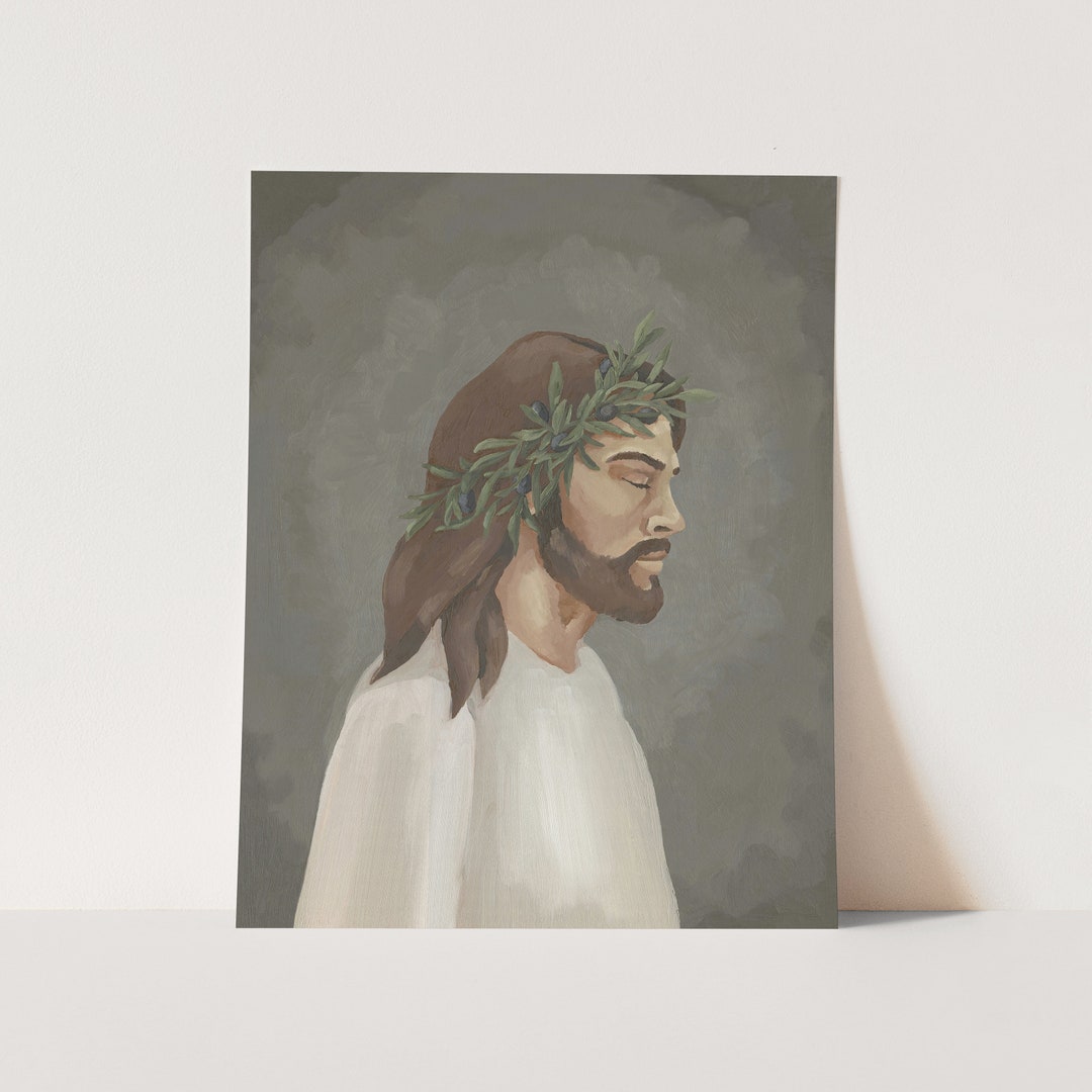 In Christ Alone | Physical Giclee Print - Etsy