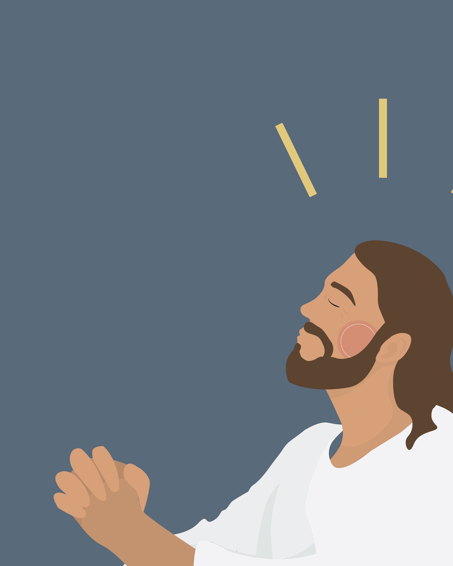 Jesus in the Garden of Gethsemane Print Christian Digital - Etsy