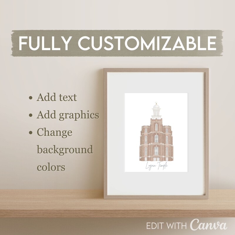 Logan Lds Temple - Etsy