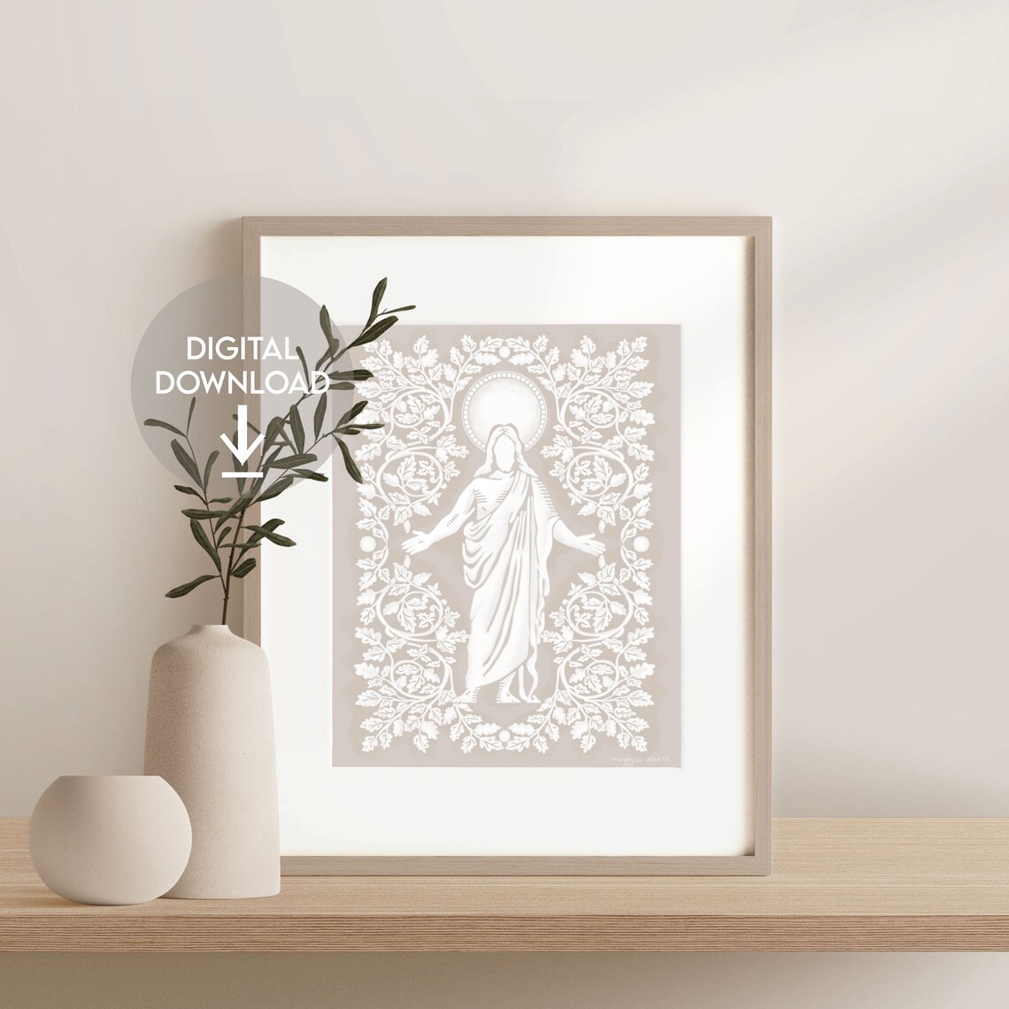 Master of the Vineyard Christian Art LDS Digital Download - Etsy