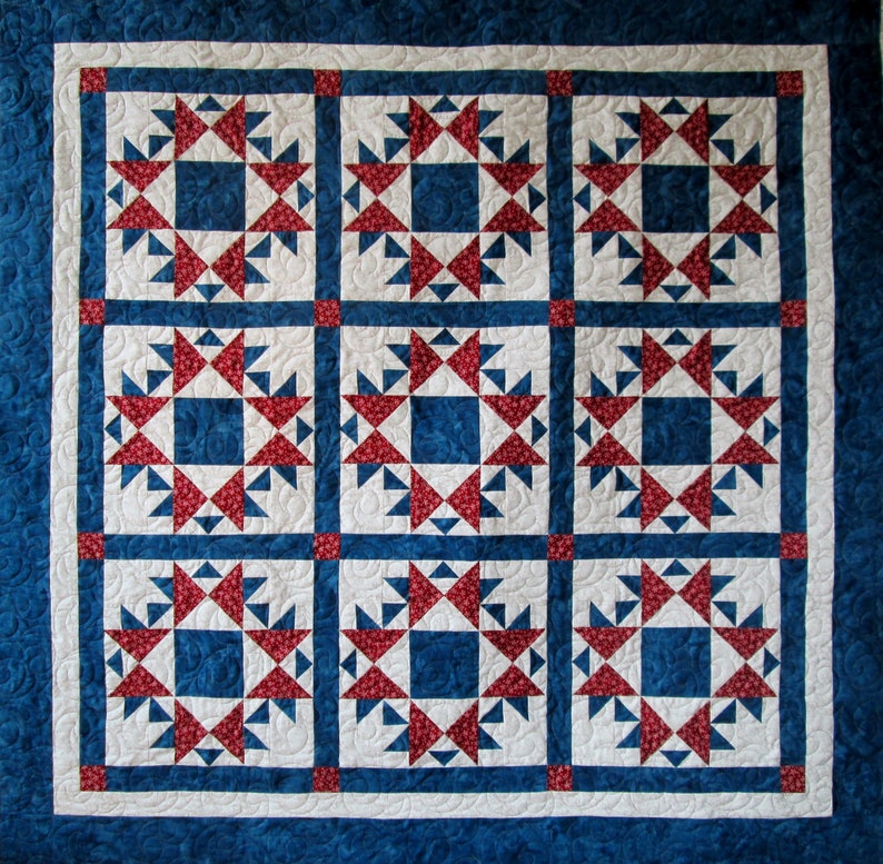 Star Sparkle Quilt Pattern - Etsy