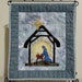 Radiant Beams Nativity Small Wall Hanging Quilt Pattern - Etsy