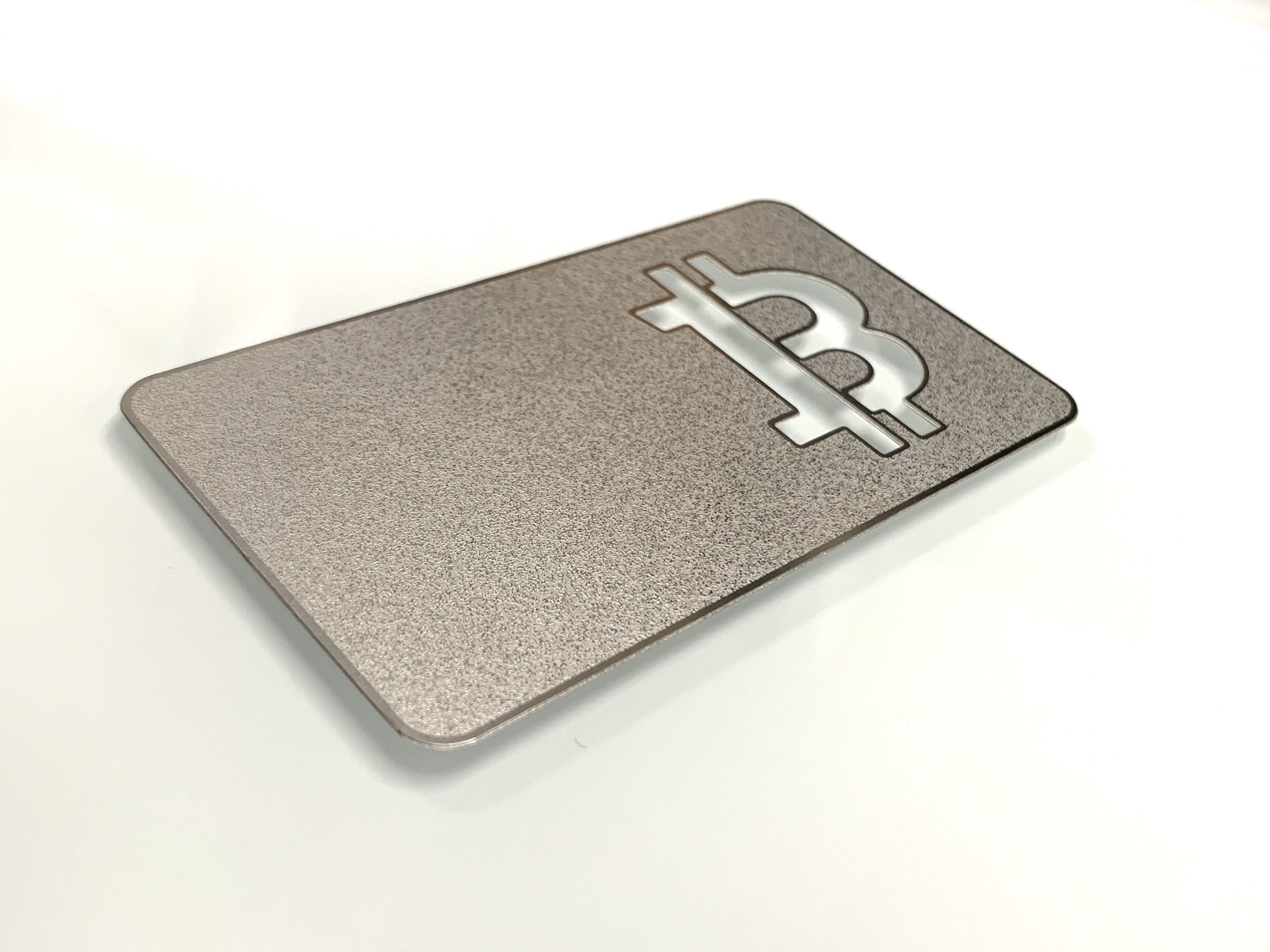 0.1 BTC Metal Wallet Unloaded Limited to 100 | Etsy