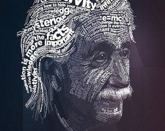 Einstein Poster - Etsy