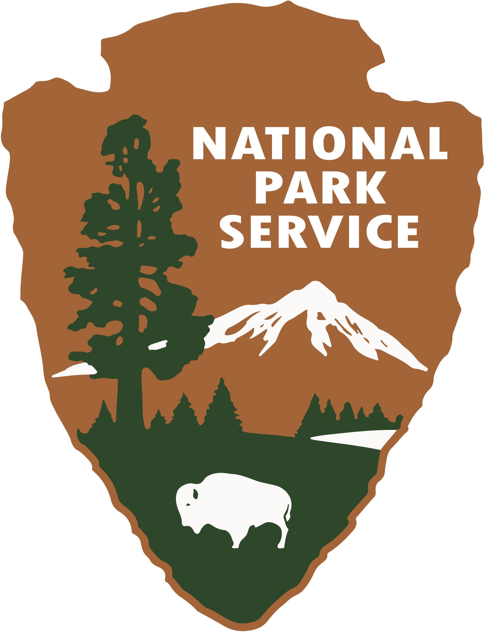 National Park Service Emblem Arrowhead Vector File SVG, Pdf, Dxf, Ai ...