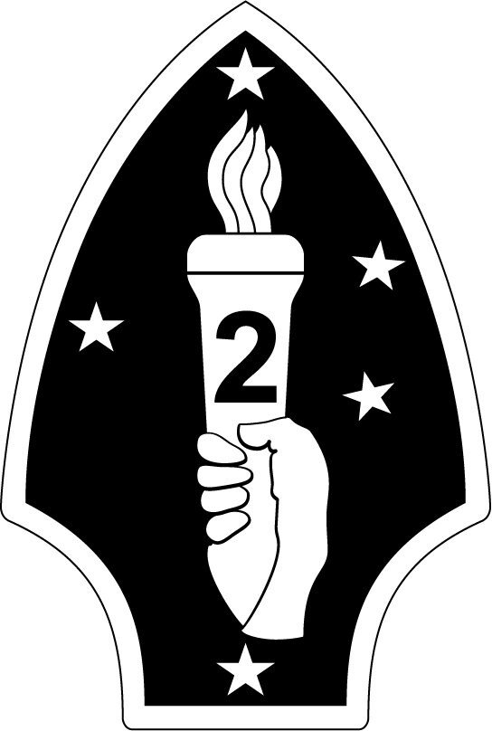 2nd Mardiv Logo 2nd Marine Division 2nd M A R D I V Insignia Over