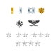 Officer Rank Insignia Digital Vector Download, Army, Navy, Marines ...