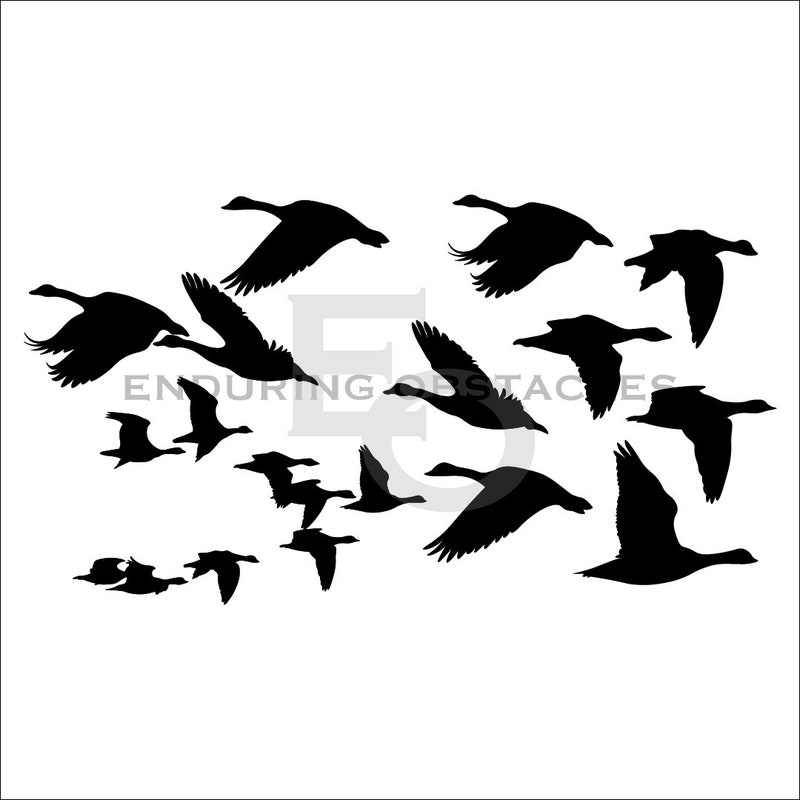 Geese Hunting Svg - Etsy
