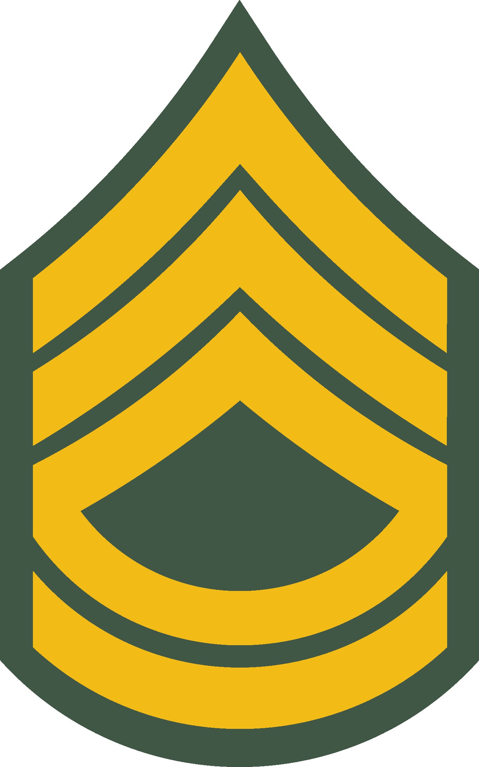 United States US Army Rank Insignia Chevrons, All Colors, Digital ...