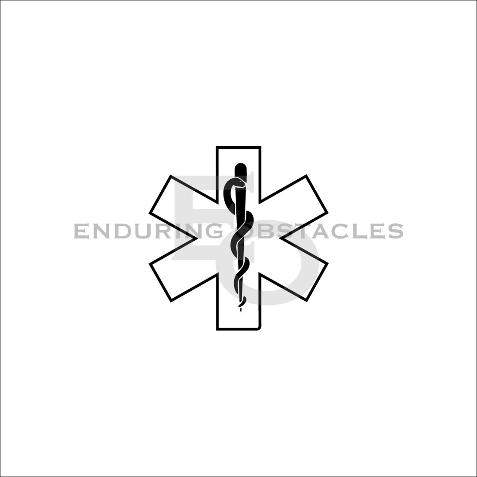 Digital EMT, USA Flag, Star of Life, Emergency Medical Technician Logo ...