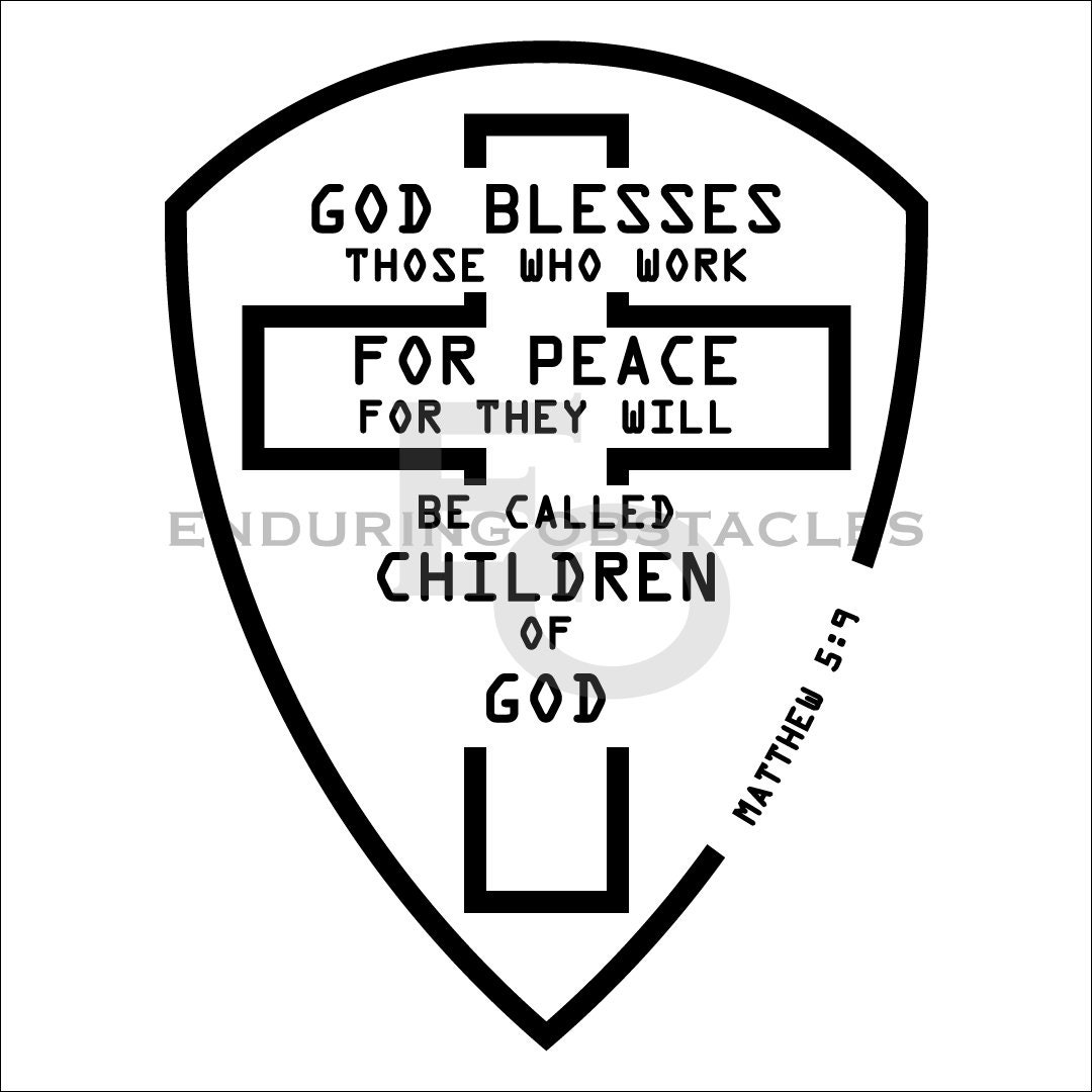 Matthew 5:9 SVG Bible Verse , Religious , Christian , SVG , PNG , Ai ...