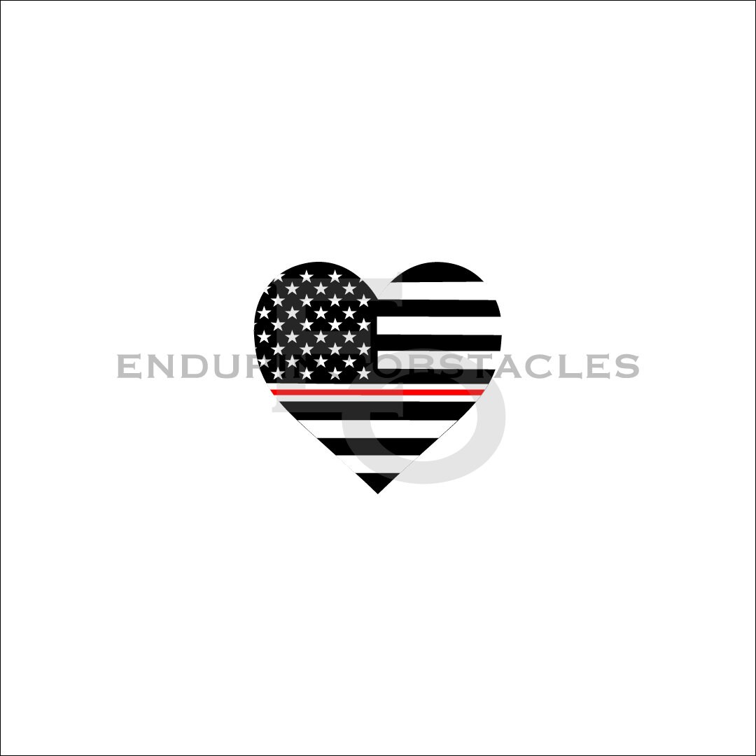 Thin Red Line Nurse Flag Digital Vector Pack SVG Png Ai - Etsy