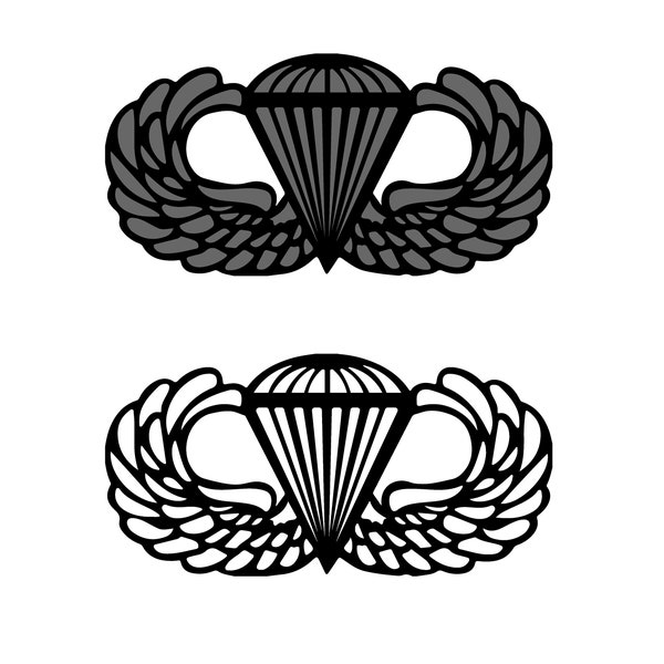 Paratrooper Svg File - Etsy UK