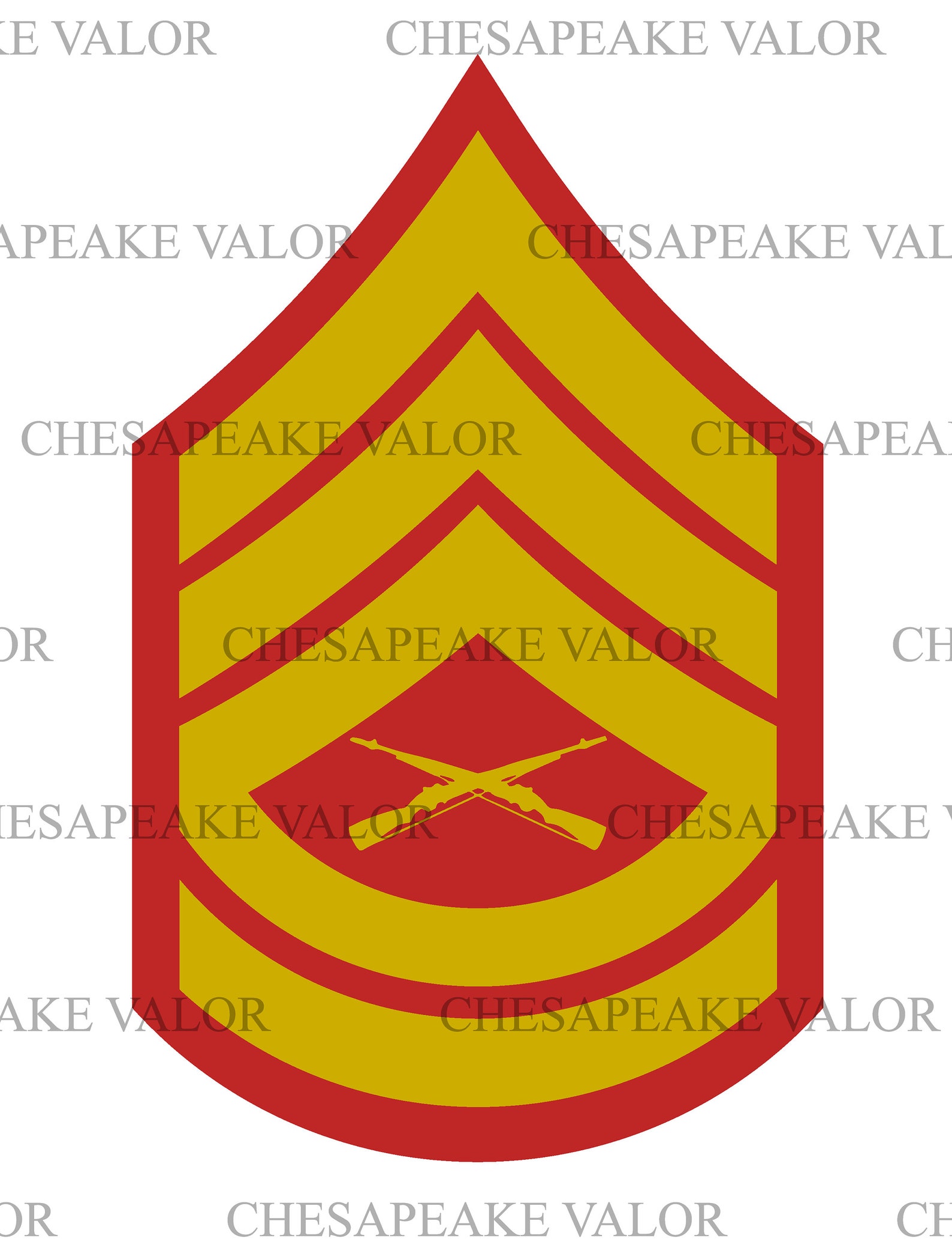 USMC Marine Corps Rank Insignia Chevrons, All Colors, Digital Vector ...