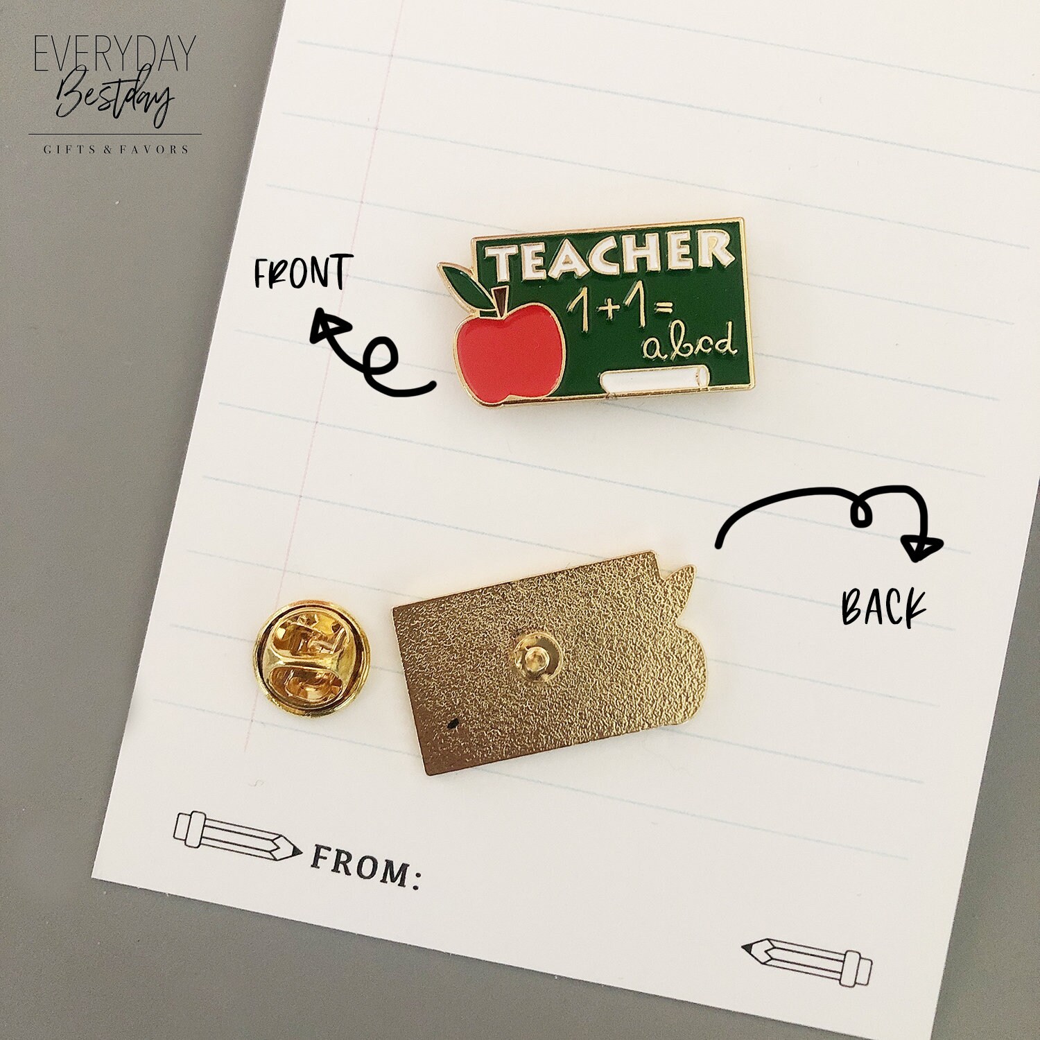 Enamel Pin for TeachersGift for TeacherTeacher Appreciation | Etsy
