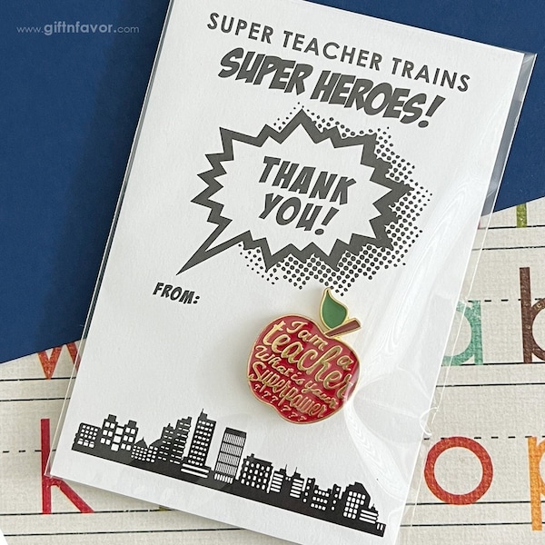 Teacher Pin - Etsy
