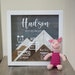 Birth Stat Frame Newborn Birth Stat Mountain Birth Stat - Etsy