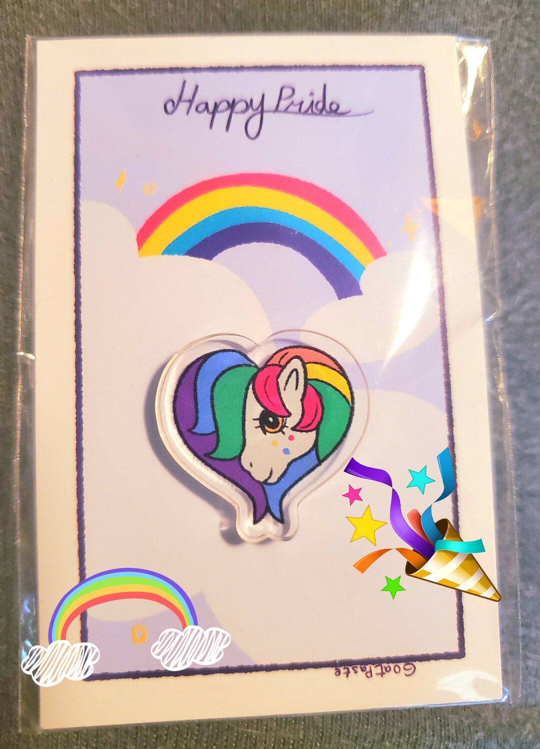 Pony Pride Pin - Etsy