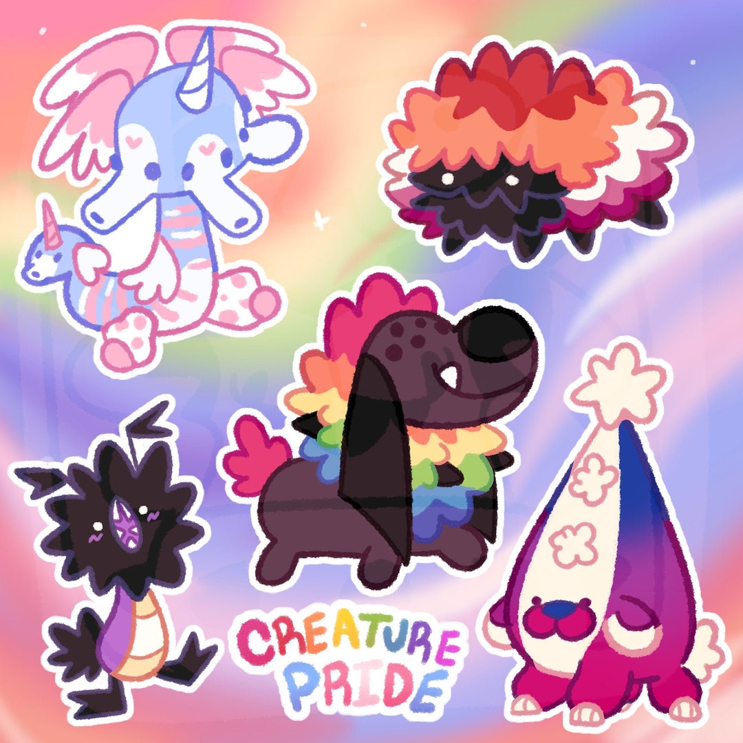 Creature Pride - Etsy